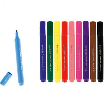 MyTibo GmbH - Bambino Dreikant-Faserstifte Jumbo, 10 Farben