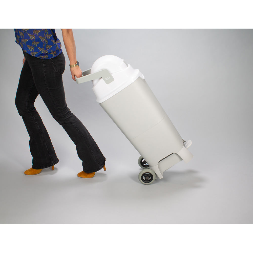 MyTibo GmbH - Windeleimer, Diaper Champ Maxi Handsfree mit Rollen